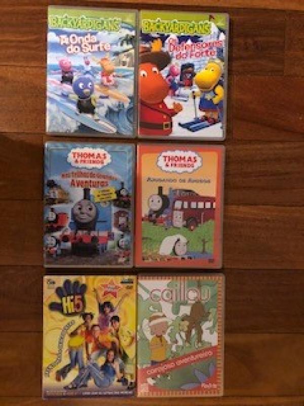 6 DVDs ORIGINAIS DISCOVERY KIDS - DICANTO